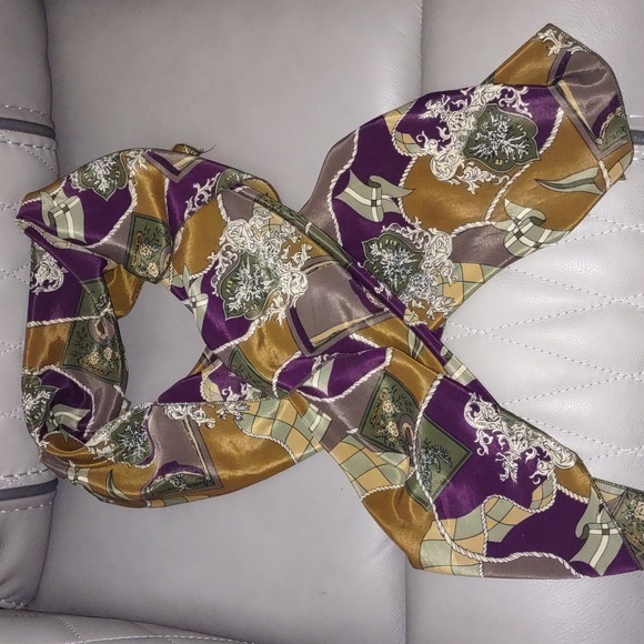 Accessories | Vintage Italian Silk Scarf | Poshmark